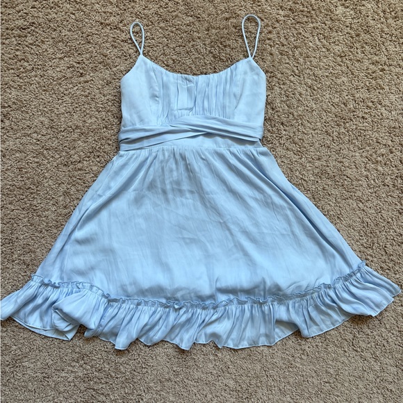 Hello Molly | Dresses | Hello Molly Blue Mini Dress | Poshmark